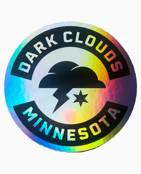 Dark Clouds Holographic Sticker – Wonderwall
