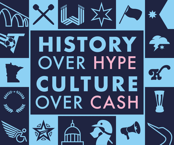 History Over Hype / Culture Over Cash Sticker – Wonderwall